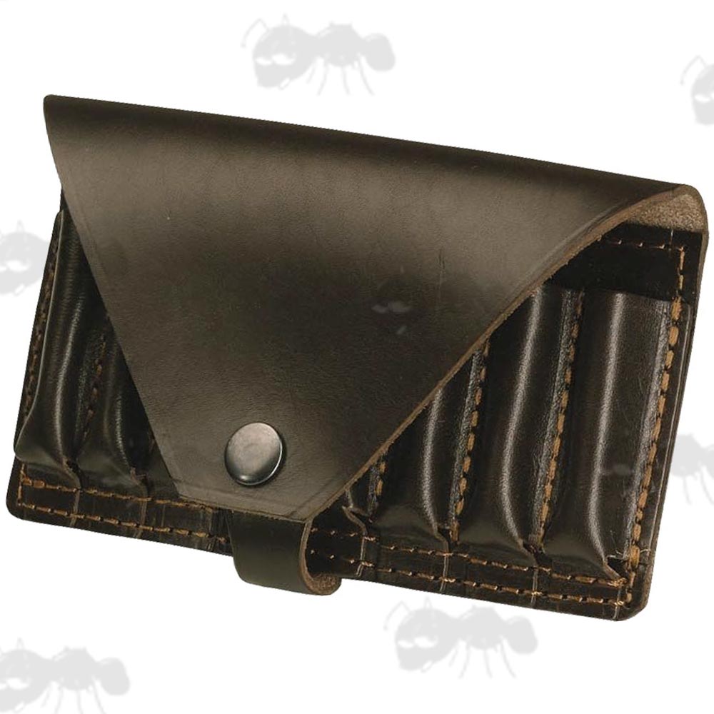 Bisley Leather Bullet Pouch - Rifle Ammo Wallet | Free UK Shipping