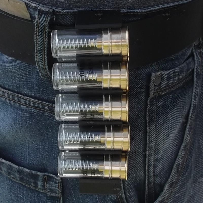 Belt Hard Plastic Cartridge Holders - Shotgun Cartridge Clip