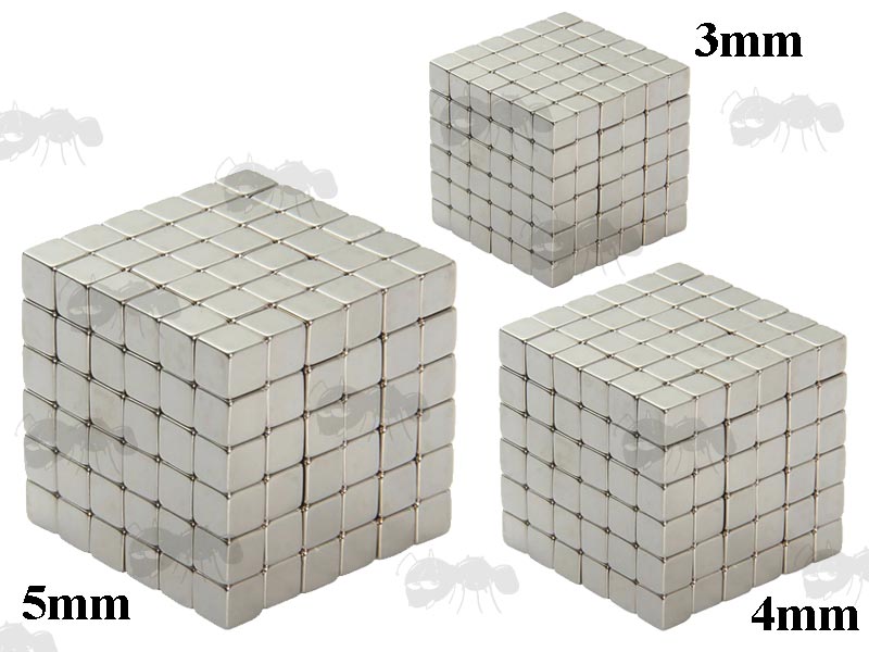 Rare Earth Cube Magnets - Square Magnet | Free UK Postage