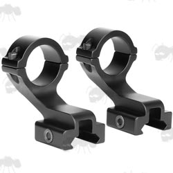 Weaver / Picatinny Scope Ring Mounts, 20mm Wide Sight Rail Mount