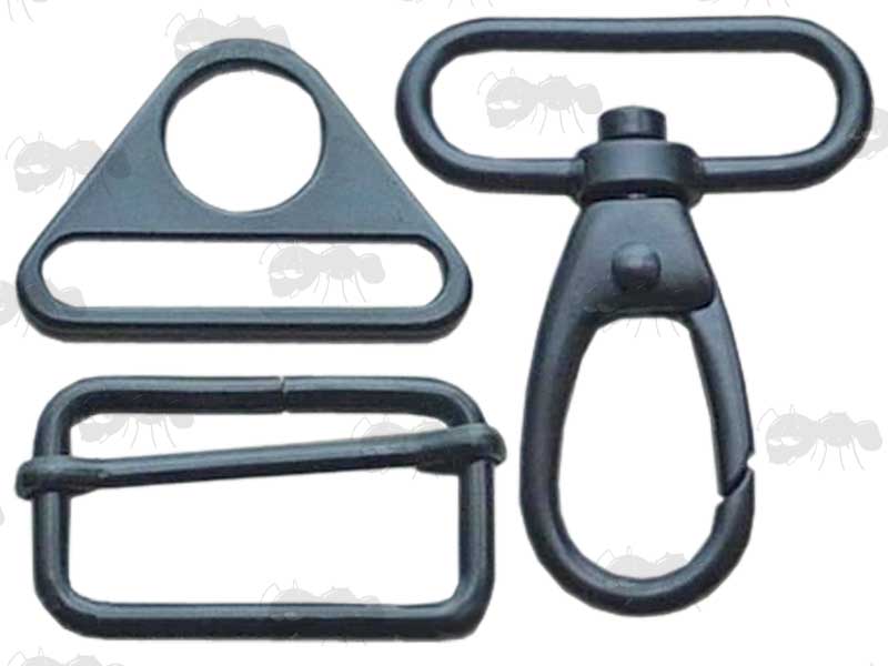 Gun Sling Hardware Fittings - Swivels, Clips, Buckles etc