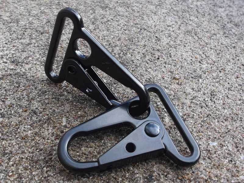 Gen 3 H&K Style Sling Snap Hook Clips with Wide Mount Gate - Rifle Gun ...