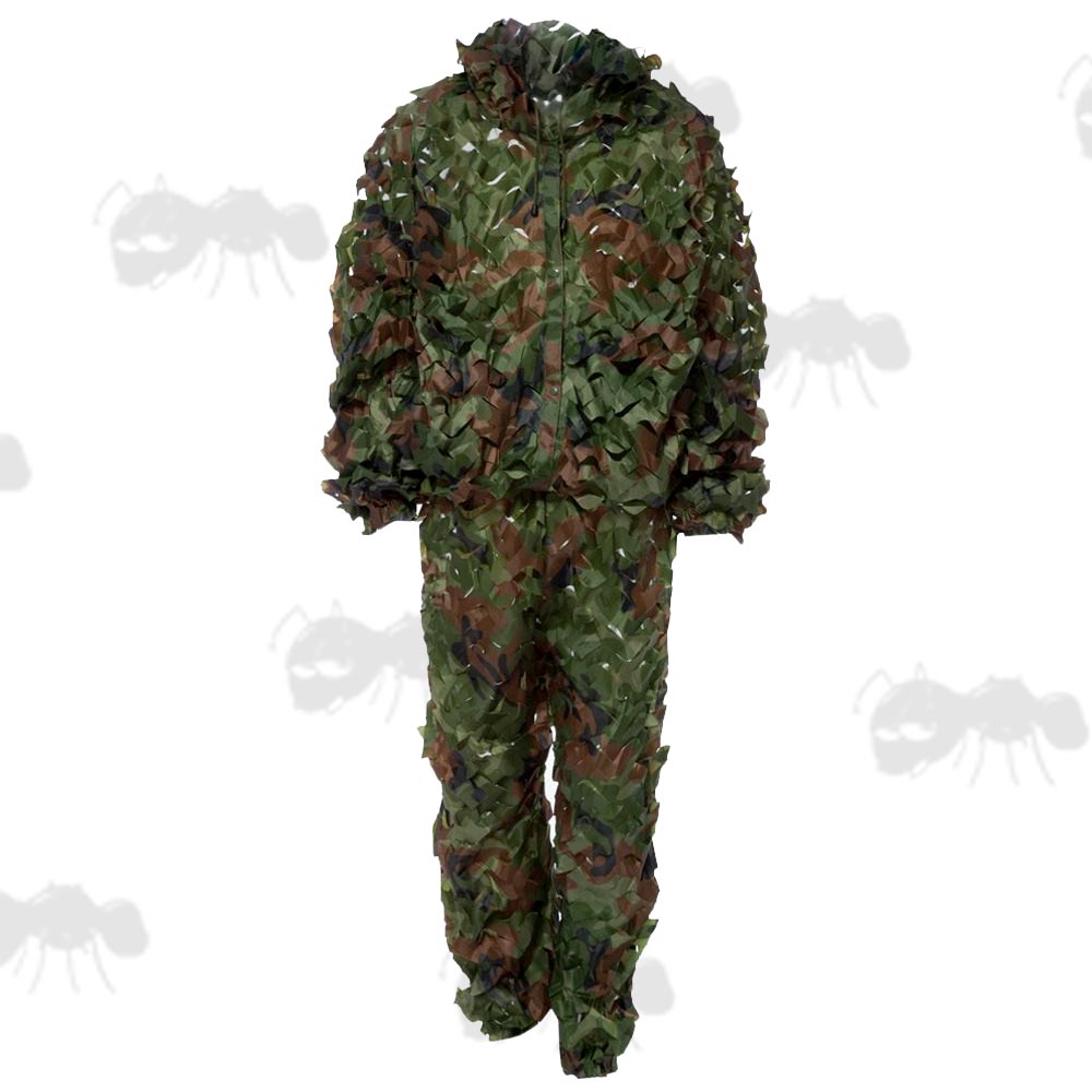 Ghillie Suits - Hunting, Airsoft, Photography - Woodland Camouflage