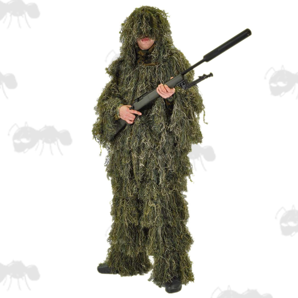 Ghillie Suits - Hunting, Airsoft, Photography - Woodland Camouflage