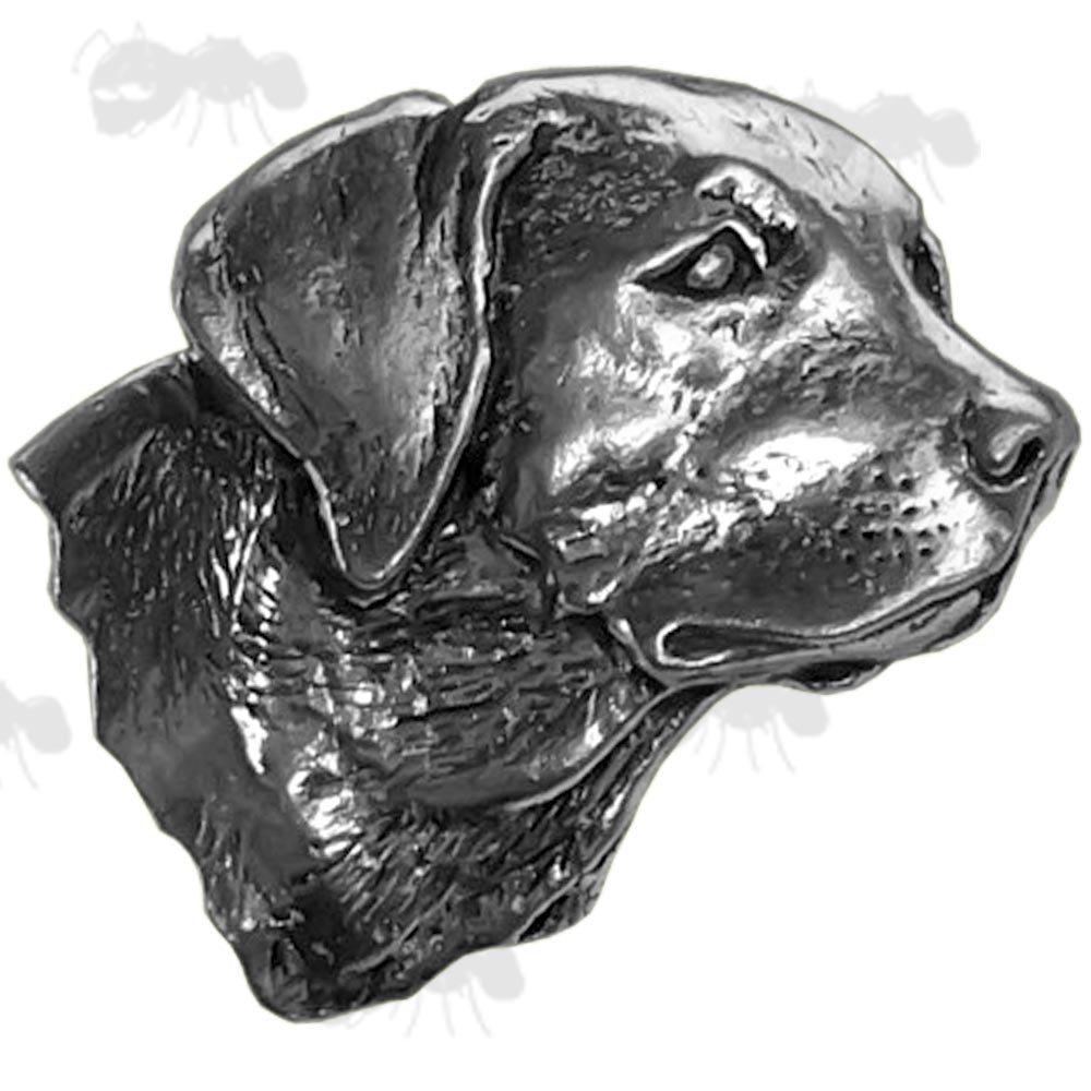 Gun Dog Pewter Pin - Labrador Pointer Spaniel Jack Russell | Gift