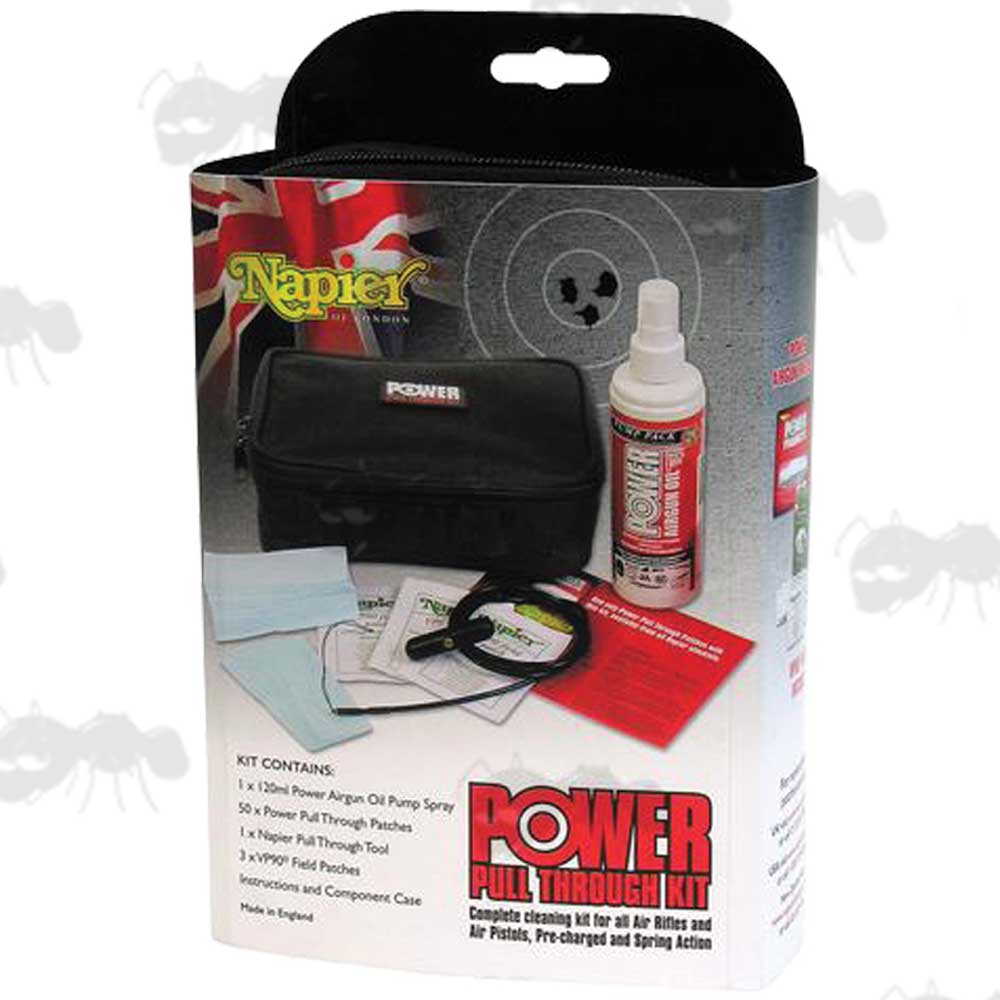 Napier Of London Pull Thru Barrel Rod Kits - Airgun, Rifle, Shotgun