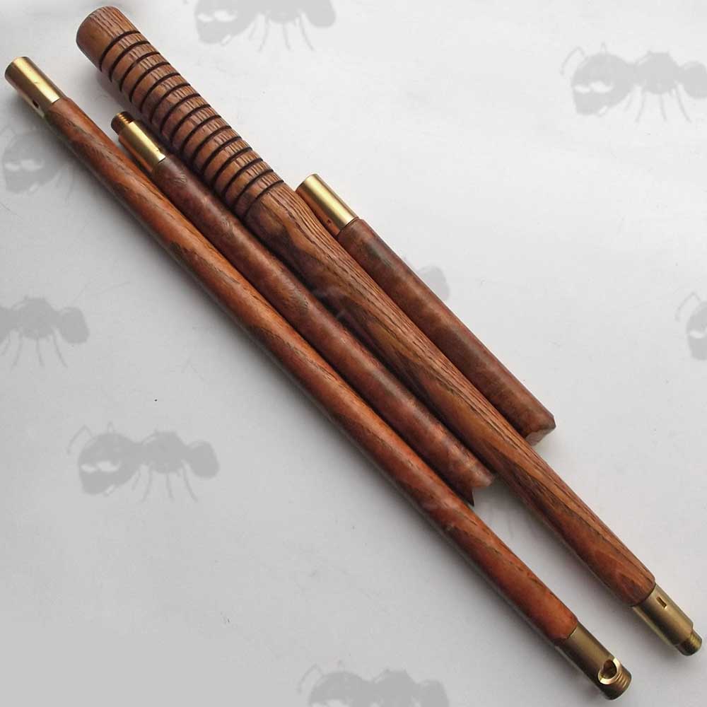 British Thread Shotgun Barrel Cleaning Rod - Three Piece Rods