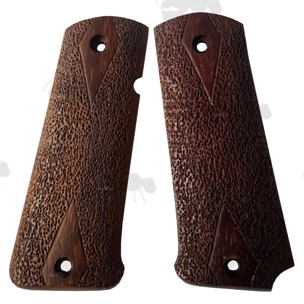 Llama Special 9 Pistol Grips - Wood Hand-Gun Grip