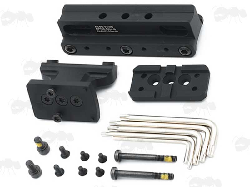 VCOG Airsoft Sight Killflash | Variable Combat Optical Gunsight BB Lens ...