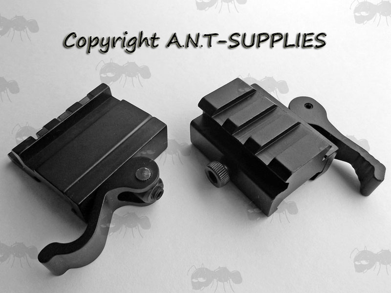 Quick-Release Weaver Rails - 20mm Picatinny QR / QD Rail