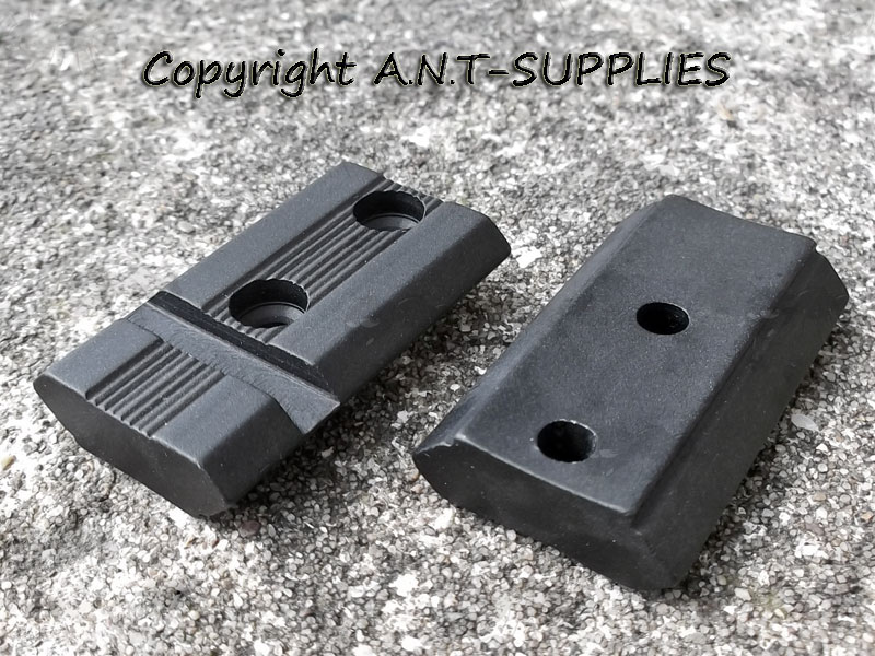 Rounded Bottom Weaver Rails - DIY Picatinny Sight Rail Base