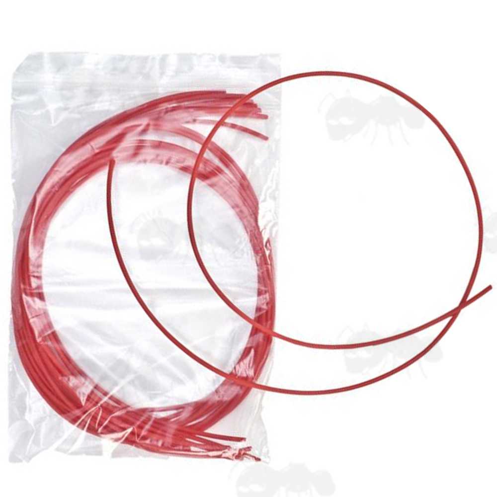 Gehamnn Airgun Pistol & Rifle Length Clear Barrel Indicators - Hi-Vis Red