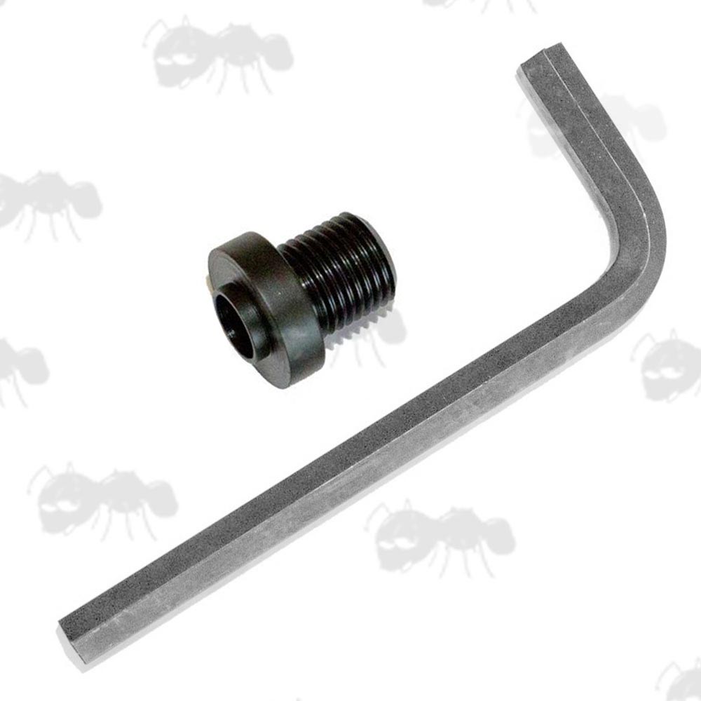 HK416 Colt M4 Rifle Silencer Adapter ~ Umarex Colt .22LR | 1/2" 20 TPI ...