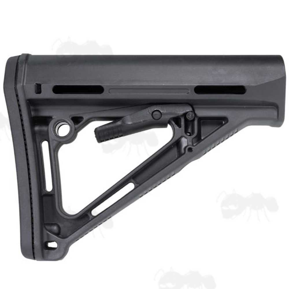 Tactical Rifle Collapsible Buttstock - Commercial or Mil-Spec