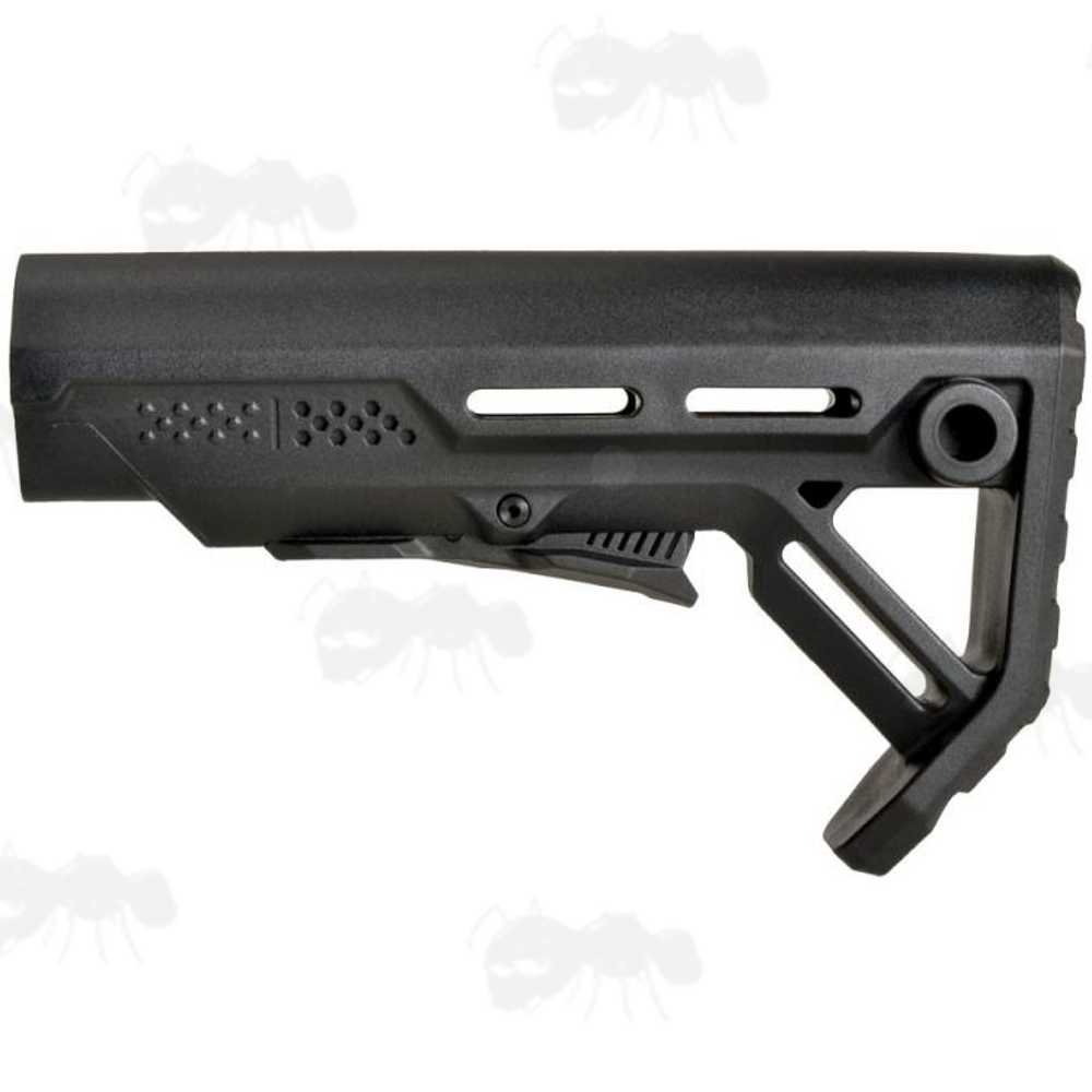 Tactical Rifle Collapsible Buttstock - Commercial or Mil-Spec