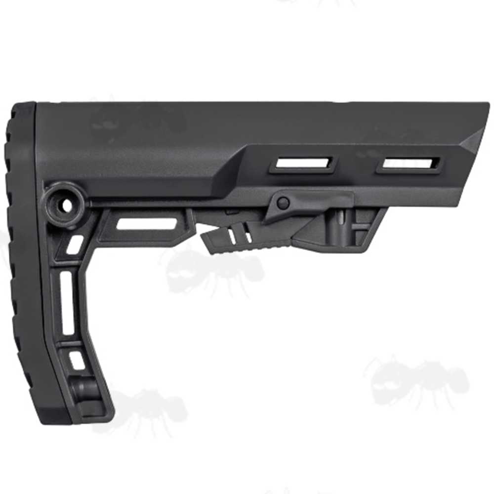 Tactical Rifle Collapsible Buttstock - Commercial or Mil-Spec