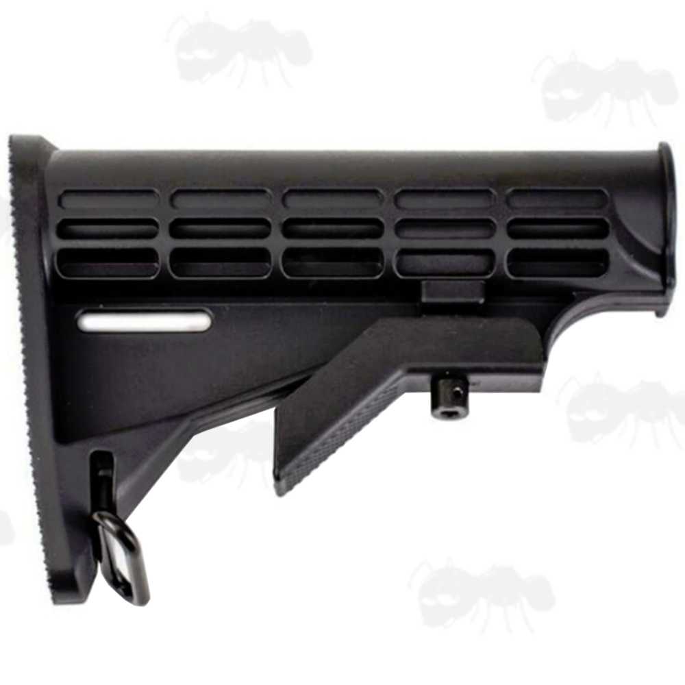 Tactical Rifle Collapsible Buttstock - Commercial or Mil-Spec