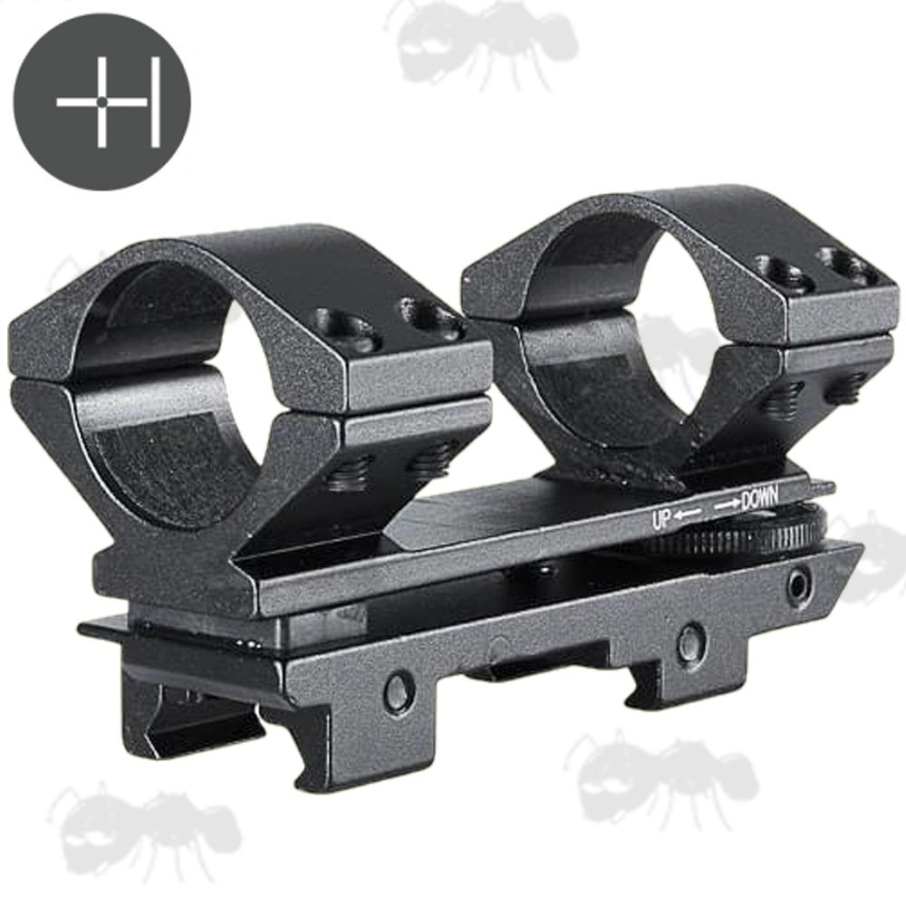 Hawke Optics Adjustable Scope Ring Mounts | UK Mainland Freepost