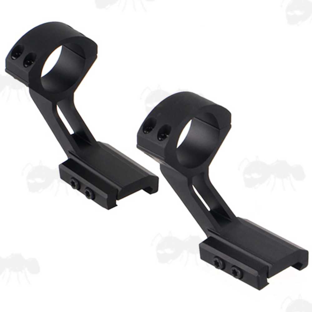 Extension Ring Weaver / Picatinny Scope Rings - Pair of Forward Reach ...