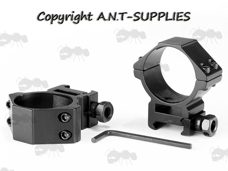 Weaver Flat Top Double Clamped Scope Mounts