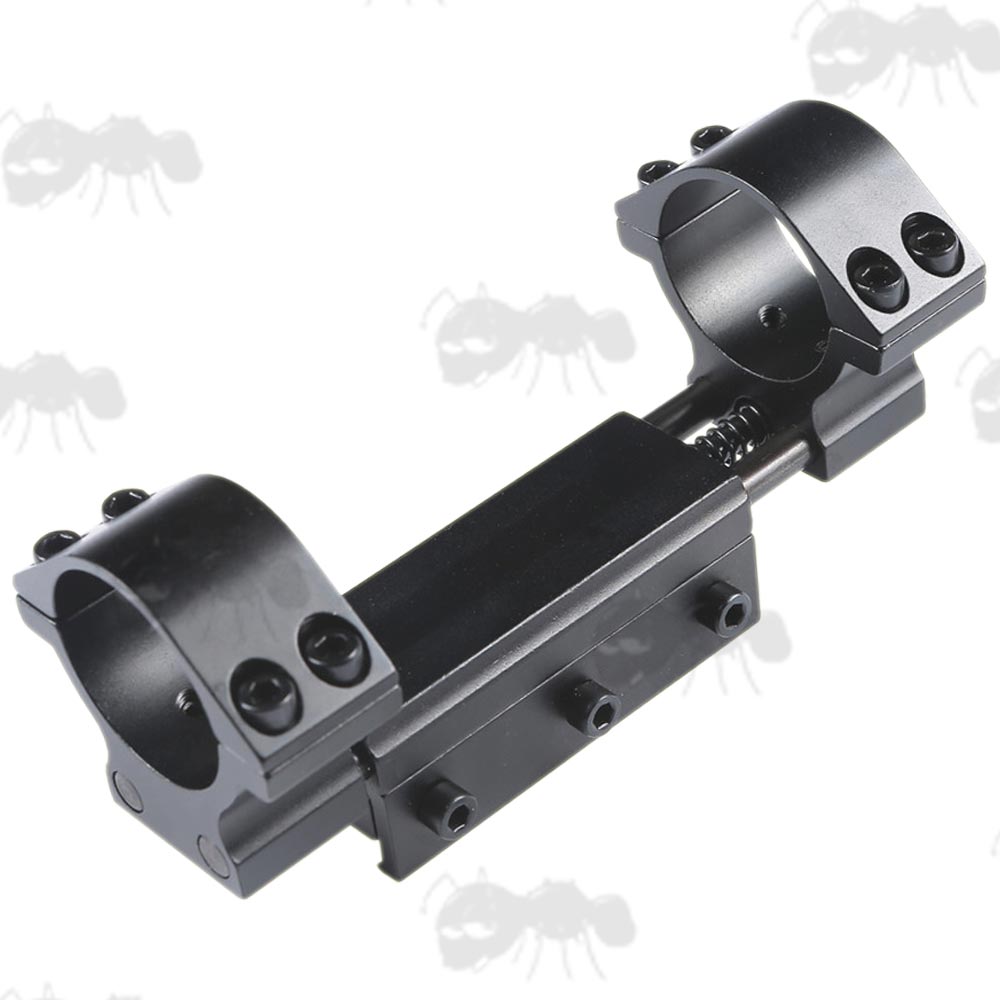 Weaver / Picatinny Gun Rail Recoil Damper One Piece Scope Mount for Airguns