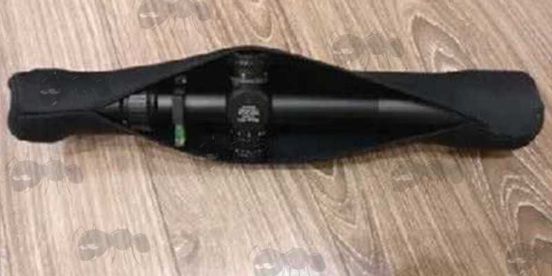 Telescopic Rifle Scope Covers - Black Neoprene Hoods | UK Freepost