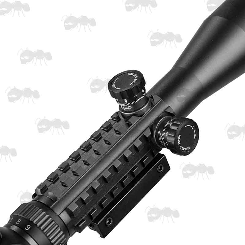 AnTac 3-9x40eg Rifle Scope with Tri-Rail Body
