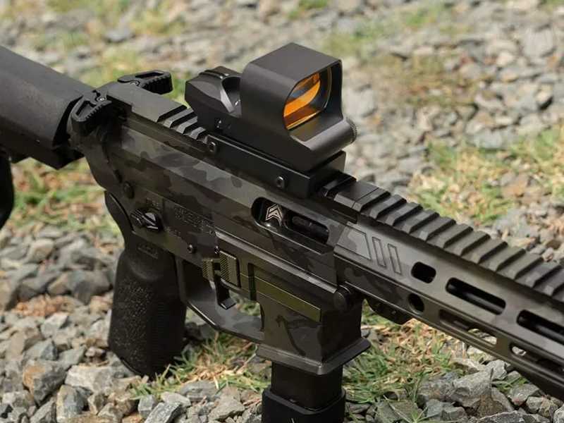 Large Lens Reflex Dot Sights - Holosight Weaver / Picatinny NATO Rails