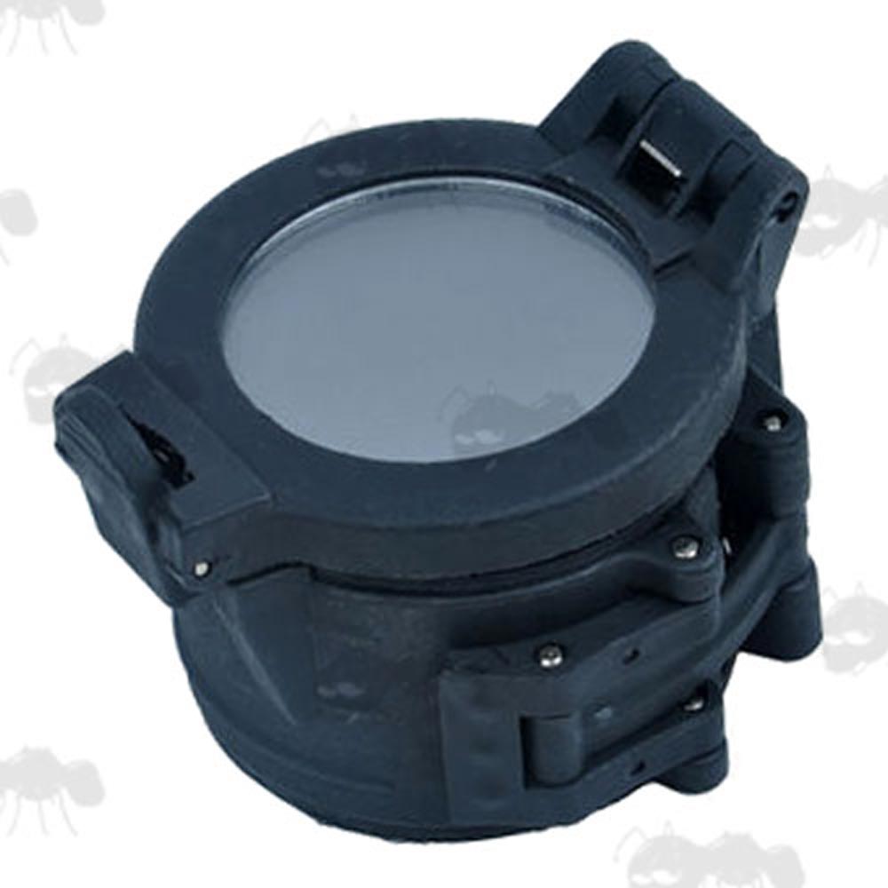 Torch Lens Beam Covers - Flashlight Head Cover | Diffuser Infrared